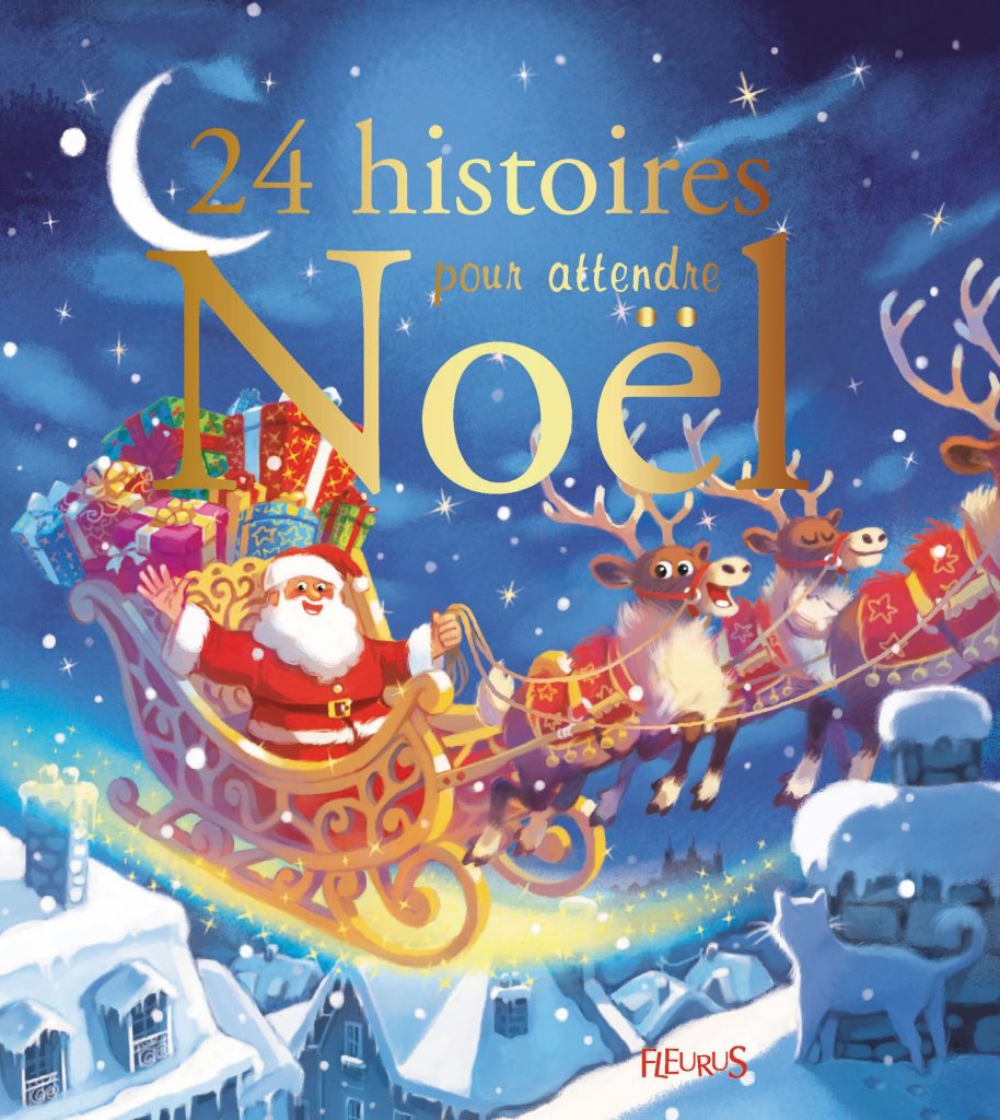 24 histoires pour attendre Noël - Livre enfant