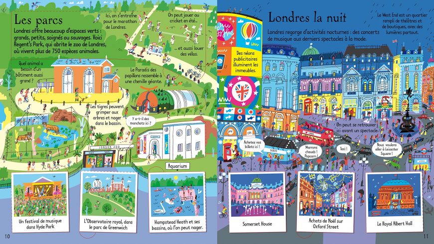 Londres Ptits Curieux Usborne Livre Enfant