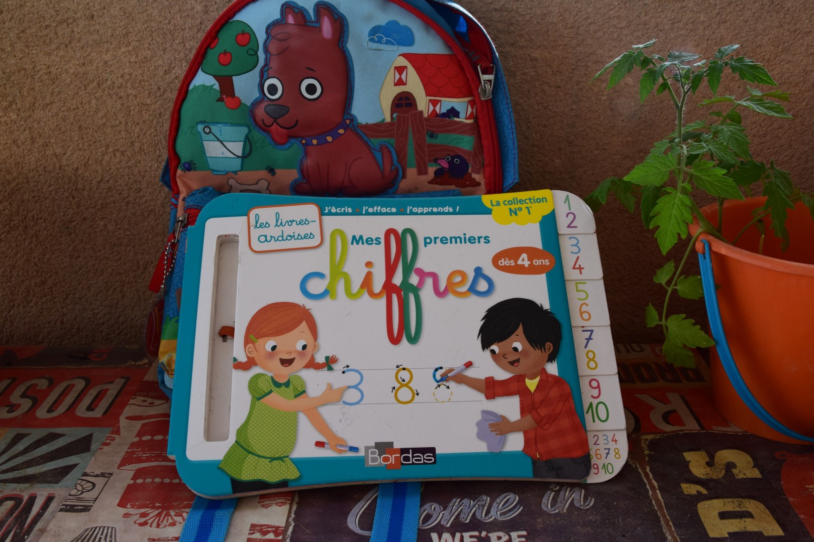 Apprendre à écrire les chiffres - Livre enfant